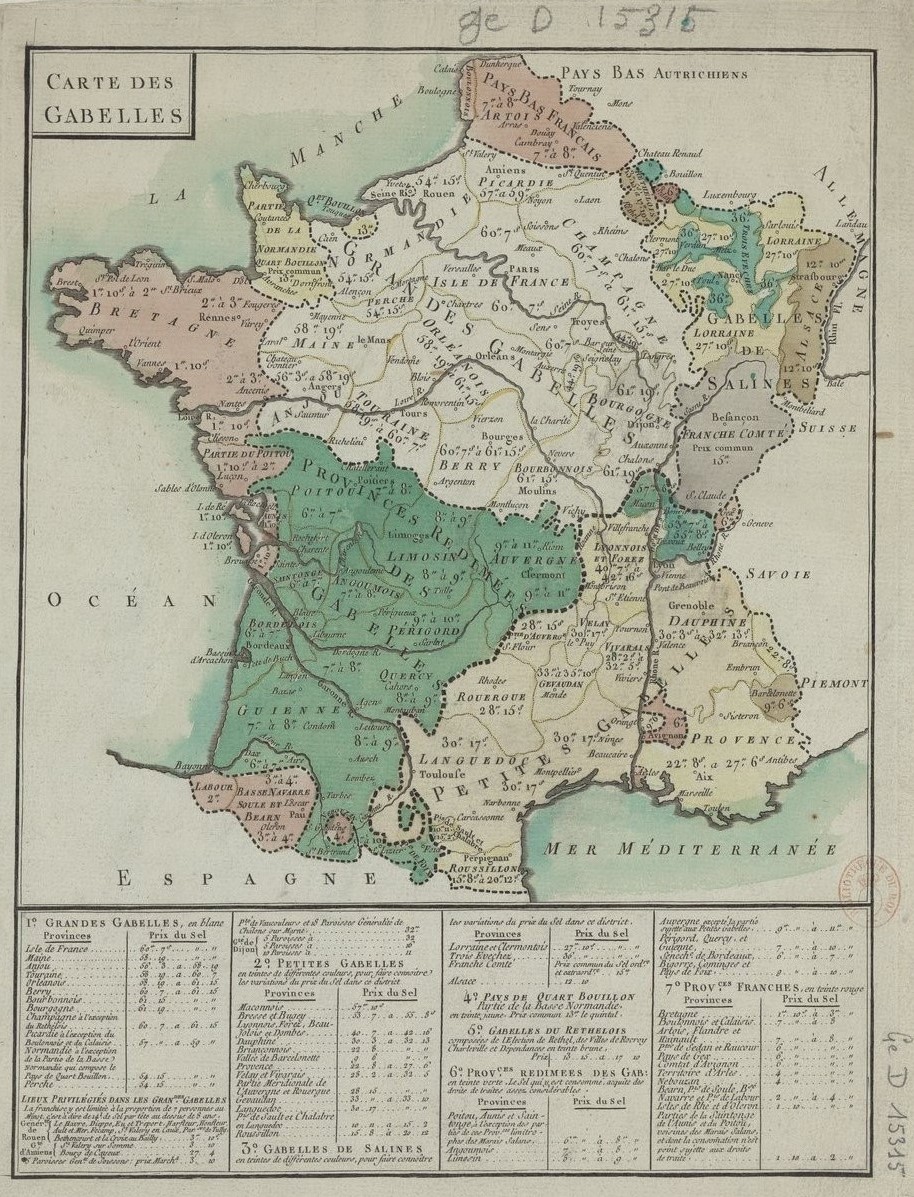 La gabelle à La Romagne et le grenier à sel de Château-Porcien ...